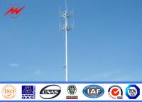 China Customized 100 FT Galvanized Mono Pole Tower for Communication Distribution for sale