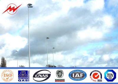 China 30M 8 Lamps Outdoor  High Mast Pole for Airport Lighting with Lifting System for sale