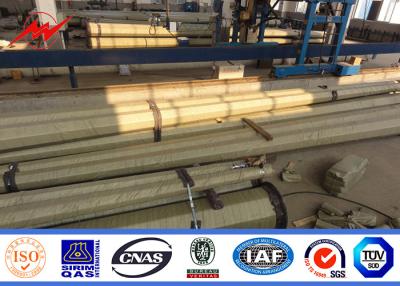 China 2 Sections 60FT Q345 Steel Utility Pole for Electrical Power Transmission for sale