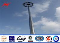 China 20 meter out door galvanized high mast pole including all lamps for sale
