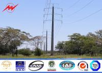 China Gr50 material 2.5mm electric power pole distribution structures for transmission line for sale