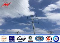 China 11kv multisided electrical power pole for electrical transmission for sale