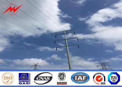 China 11kv multisided electrical power pole for electrical transmission for sale