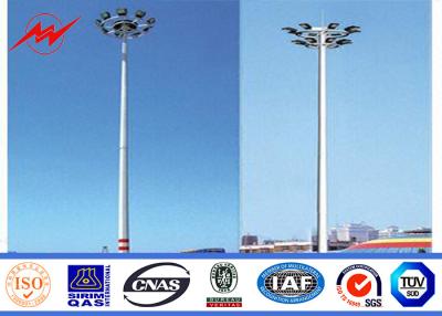 China Round Power pole 110KV energy High Mast Pole steel metal Material for sale