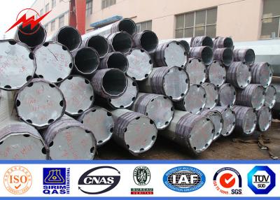 China 3MM 12M 20KN Steel Utility Pole for Electrical Power Transmission for sale