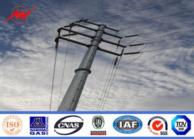 China Metal 230kv 6-10mmThickness Polygonal Pole for sale