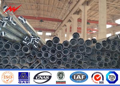 China 69 KV 11.8 M Hot Dip Galvanized Electrical Power Pole ,  Steel Tubular Pole for sale