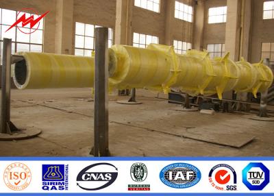 China Tubular Telecommunication Monopole Transmission Tower With Powder Coating for sale