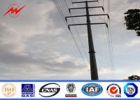 China 12m 3mm thickness Steel Utility Pole for electrical power line for sale
