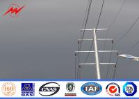 China Q345 3mm thickness Steel Utility Pole for street and park lighting for sale