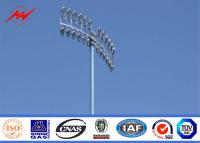 China Explosion - proof Overpass High Mast Pole , 40m Toll - Station / Square Light Poles for sale