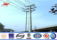 China 50FT Electrical Standard Steel High Mast Poles With Aluminum Conductor for sale