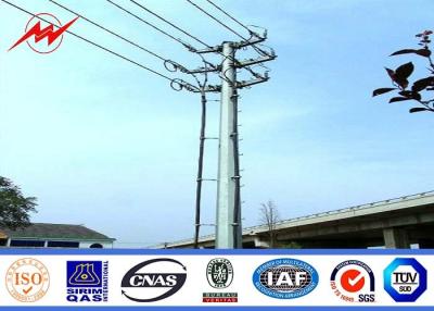 China 50FT Electrical Standard Steel High Mast Poles With Aluminum Conductor for sale