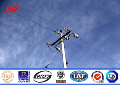 China 35 ft Hot Dip Galvanized Steel Utility Pole For Electrical Transmission for sale