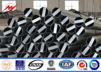 China Electrical Power Transmission Metal Utility Poles Slip Joint 14m 400daN for sale