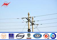 China Electrical Transmission Towers 13m 2500dan Octagonal Single Circuit Electrical Utility Poles for sale