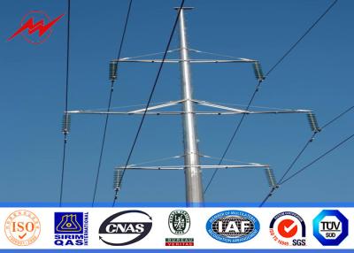 China 15M Octagonal Electric Insulators Distribution Poles For 132KV Electrical Power for sale