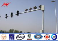 China Single Arm Street Light Poles Dodecagon Octagonal Conical Polygonal for sale