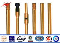 China Underground Copper Clad Steel Ground Rod Cover Clamps Lighting Protection for sale