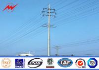 China 13m Galvanized Light Pole Electric Telescoping Pole Columniform for sale