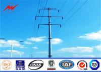 China 33kv Octagonal Electrical Power Pole As Steel Transmission Poles for sale