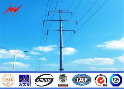 China 33kv Octagonal Electrical Power Pole As Steel Transmission Poles for sale