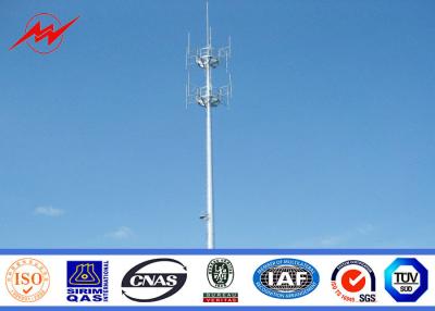 China Octagonal 90FT Outdoor Monopole Cell Tower Communication Distribution for sale