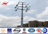 China Electrical Power Galvanized Steel Pole for Asian Transmission Project for sale