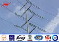 China 12m 1000Dan 1250Dan Steel Utility Pole For Asian Electrical Projects for sale