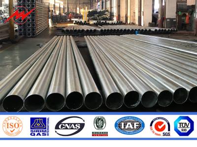China Q345 GR65 Electrical Power Pole Steel Hot Dip Galvanization Utility Transmission for sale