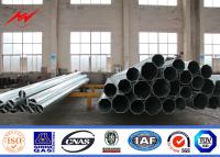 China 35ft Commercial Street Lamp Pole Professional Galvanized Steel Pole for sale