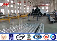 China 40ft Galvanized Light Pole A123 Standard Steel Transmission Poles for sale