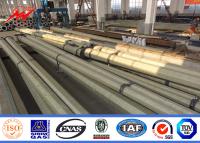 China 110kv 25m Round Steel Utility Pole For Electrical Power Transmission for sale