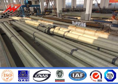 China 110kv 25m Round Steel Utility Pole For Electrical Power Transmission for sale