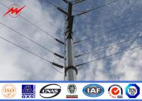 China 12m 500Dan Steel Utility Pole For 110kv Electrical Transmission Line for sale