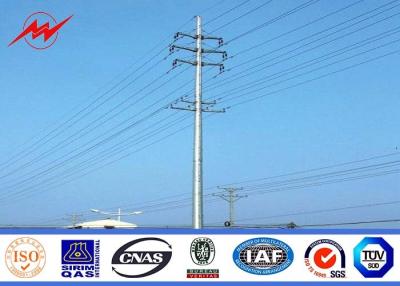 China ISO 16m 13kv Electrical steel power pole for mining industry for sale
