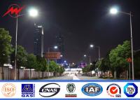 China School / Villas Steel High Mast Street Lamp Poles With Drawing 1.0 Safety Factor for sale