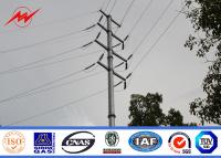 China 2.5mm - 16mm Thickness Galvanized Steel Street Light Poles  Certification for sale