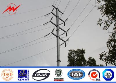 China 2.5mm - 16mm Thickness Galvanized Steel Street Light Poles  Certification for sale