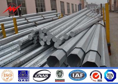 China Round Electrical Transmission Poles One 40ft Container 35 Ft Steel Power Pole for sale