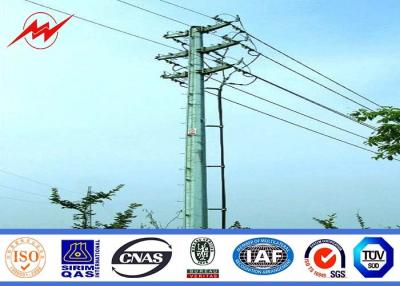 China 43m 320 kv NGCP Hot Dip Galvanizing Steel Electrical Utility Poles For Bidder for sale