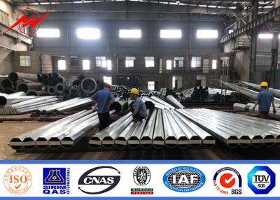 China 16m 800dan ASTM/A123 Galvanizing Standard Electrical Power Pole for sale