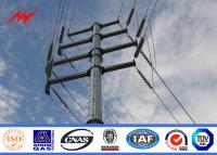 China Power Distribution Electrical Steel Tubular Pole Anticorrosive 3mm Thickness for sale