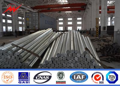 China OEM Standard Telescopic Steel Tubular Pole For Power Transmission Line Project for sale