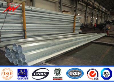 China Columniform Metal Electrical Utility Power Poles ASTM A123 1mm To 30mm for sale