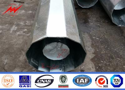China Hot Dip Galvanized 17M Electric Steel Tubular Pole Gr50 Transmission Line Poles for sale