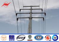 China EN10149 S500MC High Power Steel Utility Pole For Electrical Transmission , 5-80m Height for sale