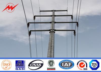 China EN10149 S500MC High Power Steel Utility Pole For Electrical Transmission , 5-80m Height for sale