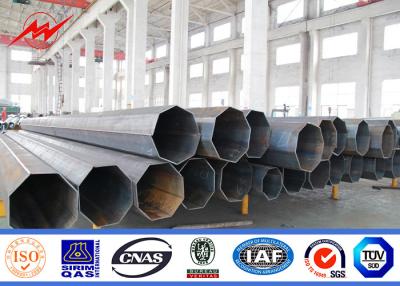 China NPC Standard Galvanized Transmission Steel Pole 50FT 60FT 70FT 75FT for sale