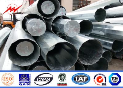 China 11kv - 550kv Steel Tubular Pole With Galvanization Surface Treatment for sale